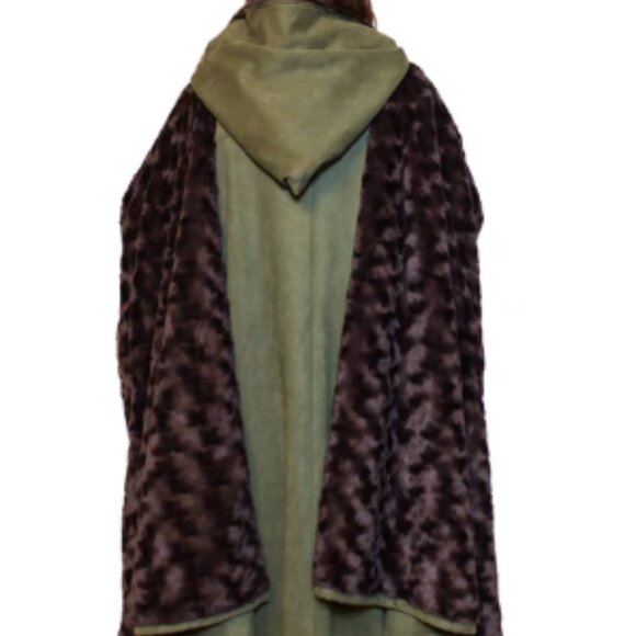 Knight Weave | Jackets & Coats | Knightweave Grey Wfaux Rabbit Fur ...